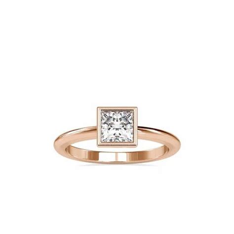 Princess Solitaire Ring At Rs 15000 In Surat Id 2855184712391
