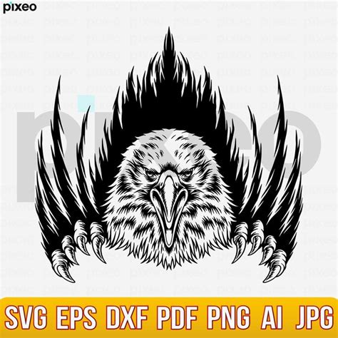 Eagle Claws Scratch Svg Eagle Svg Eagle Claw Mark Svg Eagle Claw Svg