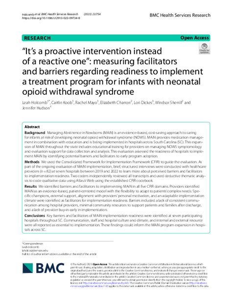 Pdf “its A Proactive Intervention Instead Of A Reactive One