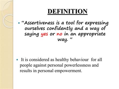 Autonomy Accountability Assertiveness Pptx
