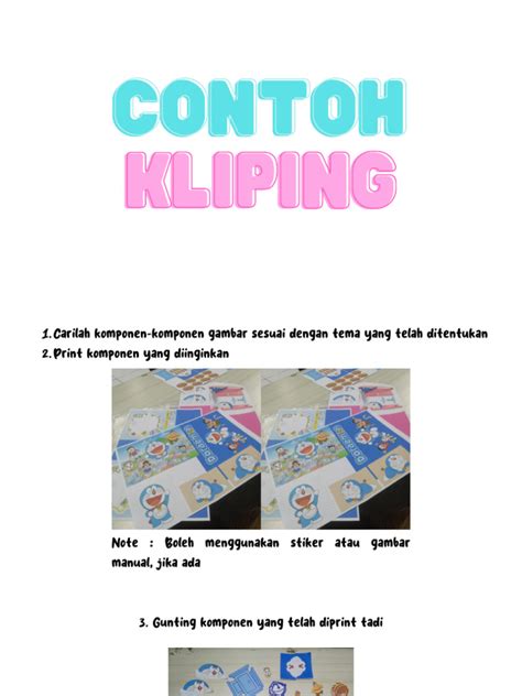 Contoh Kliping Pdf