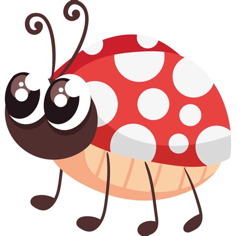Cute Ladybug Insect 52513489 Png