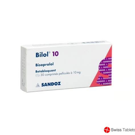 Buy Online Bilol Filmtabletten 10mg 100 Stück At Swiss Tablets