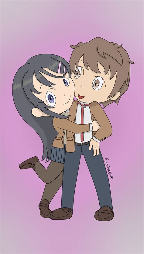 Mai Sakurajima And Sakuta Azusagawa Fanart By Funlollipops On Deviantart