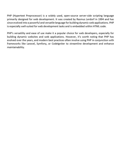 Unit 3 Server Side Script Php Pdf