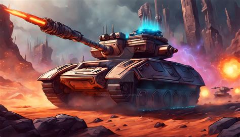 Futuristic Tank 046 Ls By Kazsilverhand On Deviantart