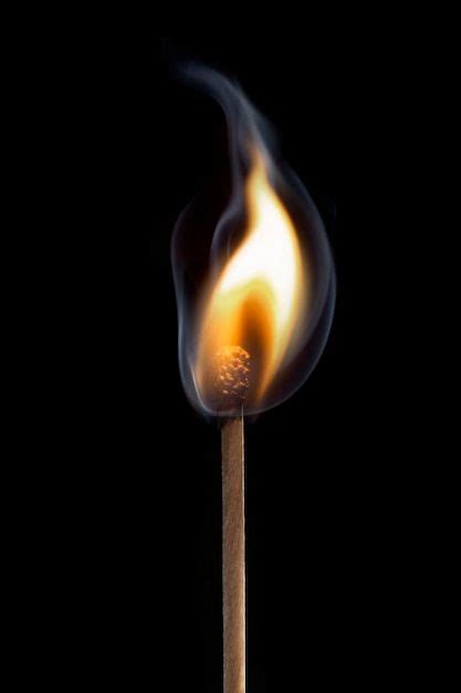 High Resolution Match Flame Background