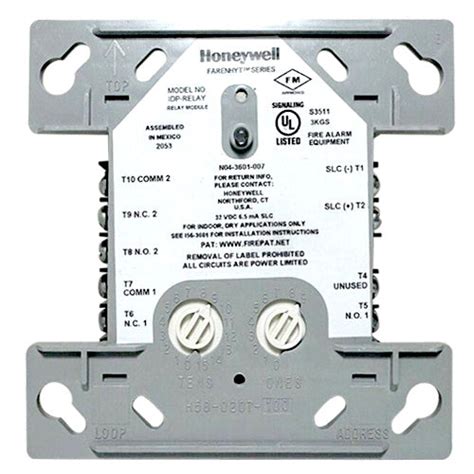 Honeywell Farenhyt Idp Relay Addressable Relay Module Fire Alarm