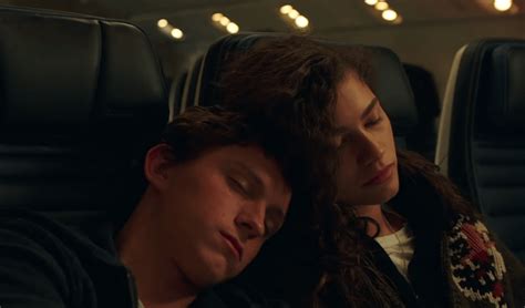 Watch A Deleted Scene From Spider Man Far From Home Featuring Peter Mj And Aunt May