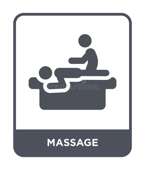 Massage Oil Icon In Trendy Design Style Massage Oil Icon Isolated On