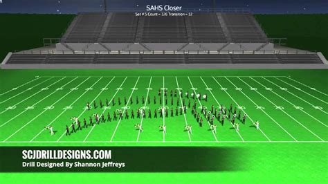 Scj Drill Designs 2014 South Aiken Closer Marching Band Drill