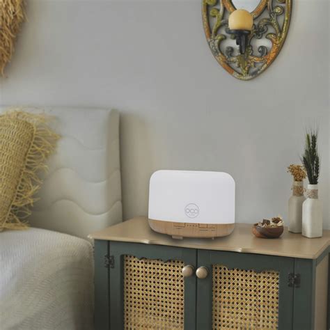 Oco Life 500ml Cool Mist Ultrasonic Aroma Diffuser With 2 Oil Blends 10ml Oco Life