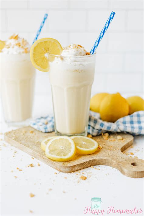 Lemon Milkshake 2 Mrs Happy Homemaker