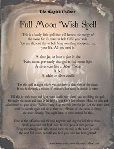 Pin By Jennifer On Wiccan Symbols Wish Spell Full Moon Ritual New