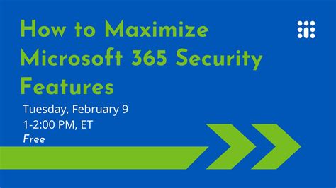 Microsoft 365 Security Features Free Training West Virginia
