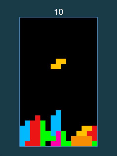 Github Bipinoli Tetris Tetris Game Implemented With Html Canvas Javascript And Nostalgia