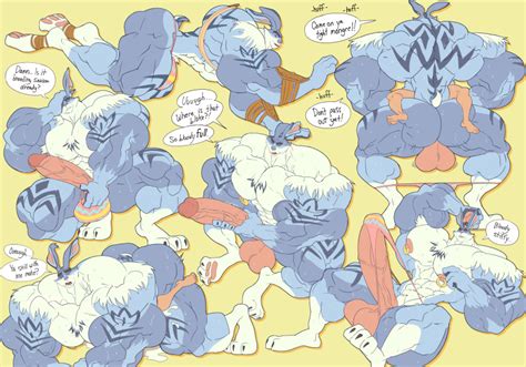 Rule 34 Bodybuilder Bunnymund Furry Hyper Hyper Balls Hyper Cock Hyper Genitalia Hyper Penis