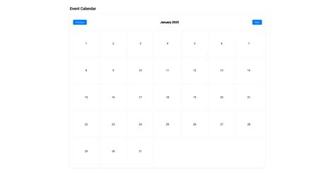 Dashboard Home Page Free Angular Css Component
