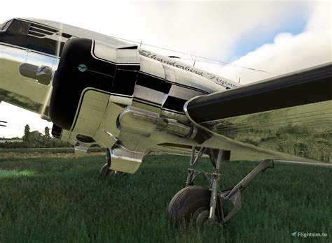 Dc3 Thunderbird Flying Service For Microsoft Flight Simulator Msfs