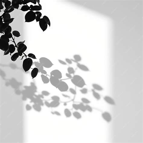 Photo Of Pear Leaves Shadow Creating Small Rounded Shapes Crisp Edges