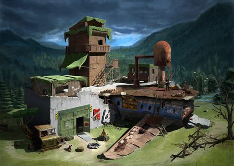 Artstation Concept Stalker Base