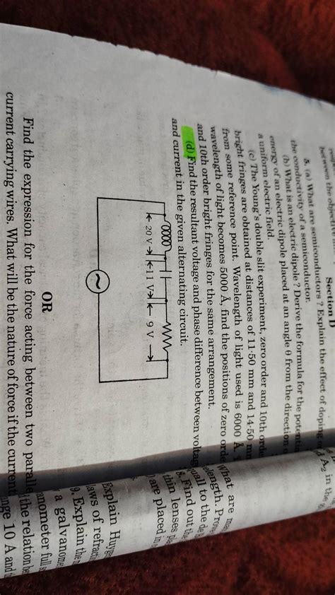 Section D5 A What Are Semiconductors Explain The Effect Of Dopinge