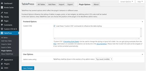 how to easily create tables in wordpress with tablepress