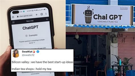 Someone Opened A Chai Ki Tapri And Named It ‘chai Gpt