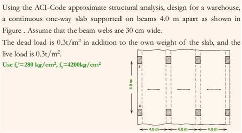 Using The Aci Code Approximate Structural Analysis Design For A