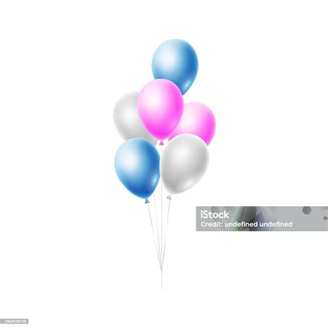 헬륨 풍선 흰색 배경에 고립 된 공중에에서 떠 있는 3d 반짝 무리 Film Festival에 대한 스톡 벡터 아트 및 기타 이미지 Film Festival