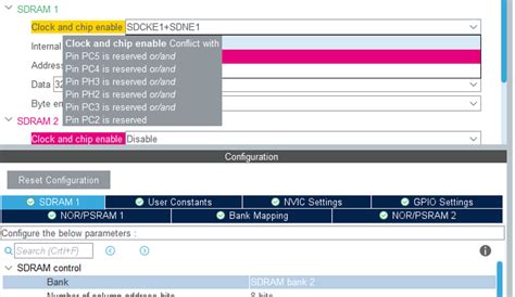 Solved Not Able To Access The Sdram Bank 1 In Stm32h757 Stmicroelectronics Community