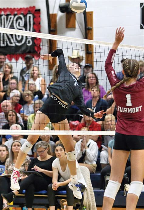 Larson Ignites Mcw Volleyballs Offense News Sports Jobs Fairmont