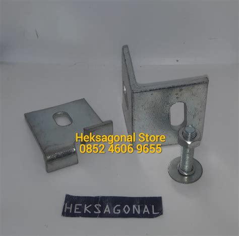 Bracket Set Y5cm Untuk Pasang Kering Dinding Bpn Heksagonal