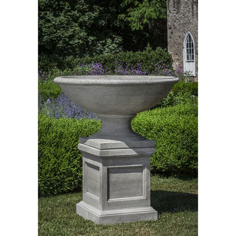 Urn Planter On Pedestal Kinsey Garden Decor