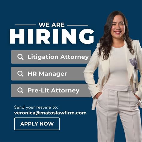 Lisandra Matos On Linkedin The Matos Law Firm Is Hiring If You Know