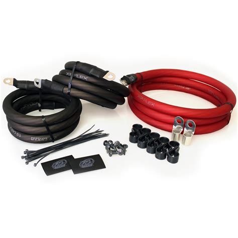 Xs Power Xp Flex Red 1 0 Awg 250a Big 3 Upgrade Kit The Wholesale House