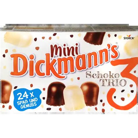 Mini Dickmanns Schoko Trio 24 Pack To Order From Germany