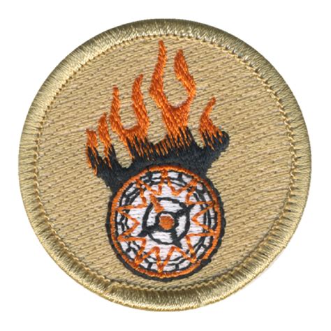Flaming Compass Patrol Patch