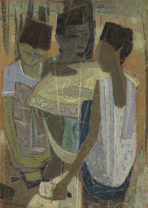 Tay Chee Toh B 1941 Ink Woodblock Print Tay Chee Toh B 1941 Ink