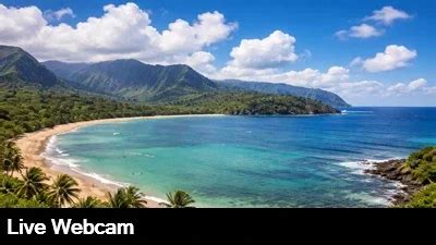 Hanalei Bay Webcam Live Shores