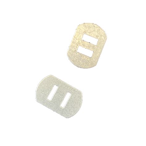 Metallic Rectangular Plate Mixed 2 Slots Chocolat Chocolat Inc