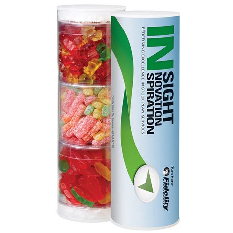 Custom 3 Way Candy Sampler Tube