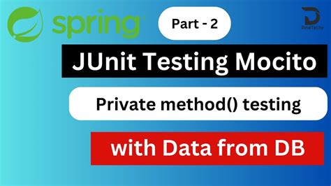 Junit Testing With Mockito Part 7 2 In Tamil Springboot Java