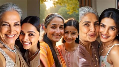 Ai Imagines Deepika Padukone Alia Bhatt Priyanka Chopra Other