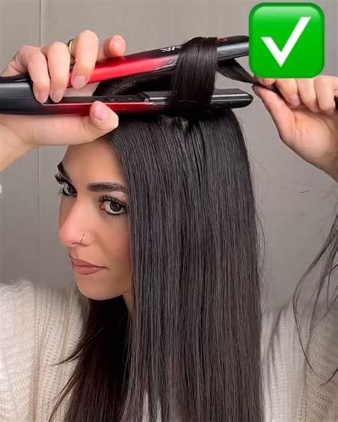 How To Curl Your Hair With A Flat Iron Upstyle