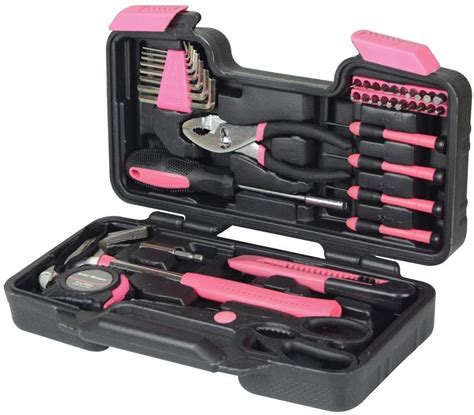Streetwize Pink Tool Kit [set Of 39 Pcs] The Urban Company