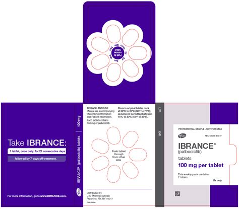 Dailymed Ibrance Palbociclib Tablet Film Coated