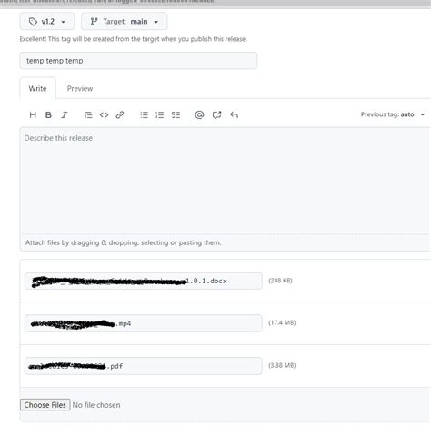 Release Files Cannot Uploaded · Community · Discussion 40734 · Github