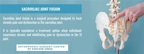 Sacroiliac Joint Fusion How Is It Done
