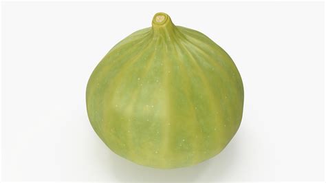 3d Green Fig Fruit Model Turbosquid 2054539